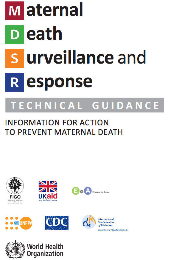 Maternal death surveillance and response: technical guidance ...