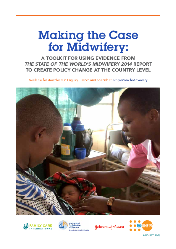 State of the World’s Midwifery 2014 - Advocacy Toolkit