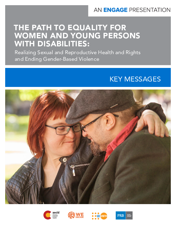 Key Messages for The Path to Equality for Women and Young Persons With ...