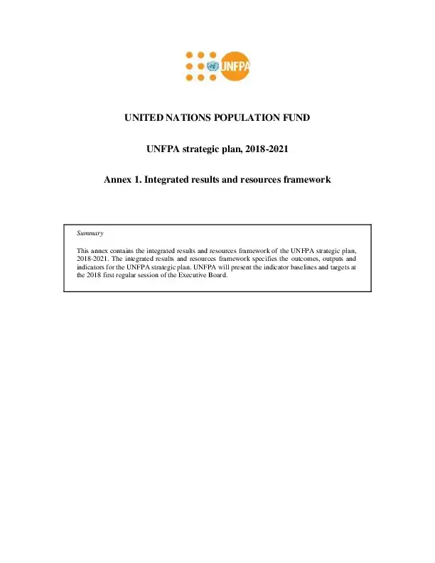 Supporting Documents for the UNFPA Strategic Plan 2018-2021 | UNFPA ...