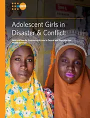 Adolescent Girls in Disaster & Conflict | UNFPA Administrative Agent