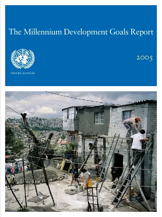 The Millennium Development Goals Report 2005 | UNFPA Administrative Agent
