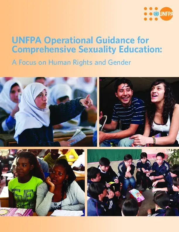 UNFPA Operational Guidance for Comprehensive Sexuality Education ...